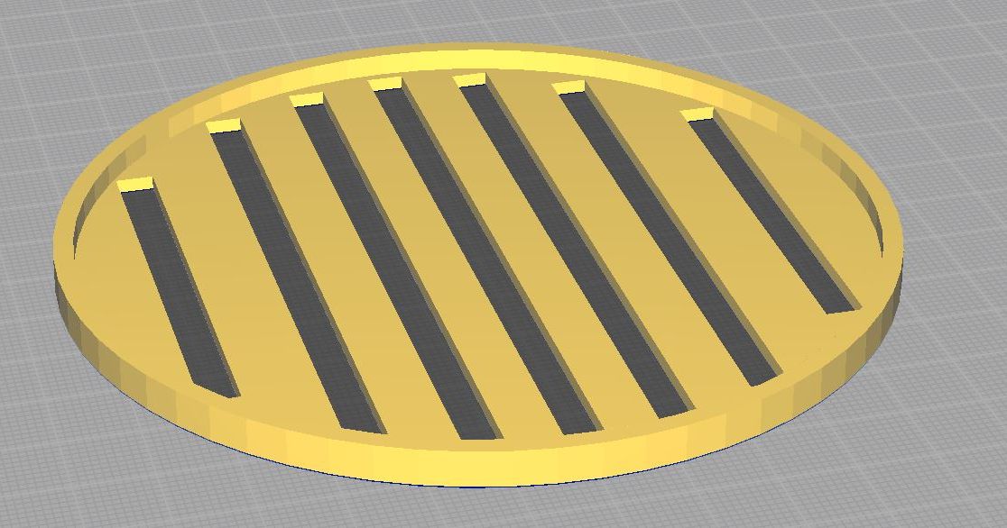 Suction Free Desk Coaster by RichardCheesing | Download free STL model ...