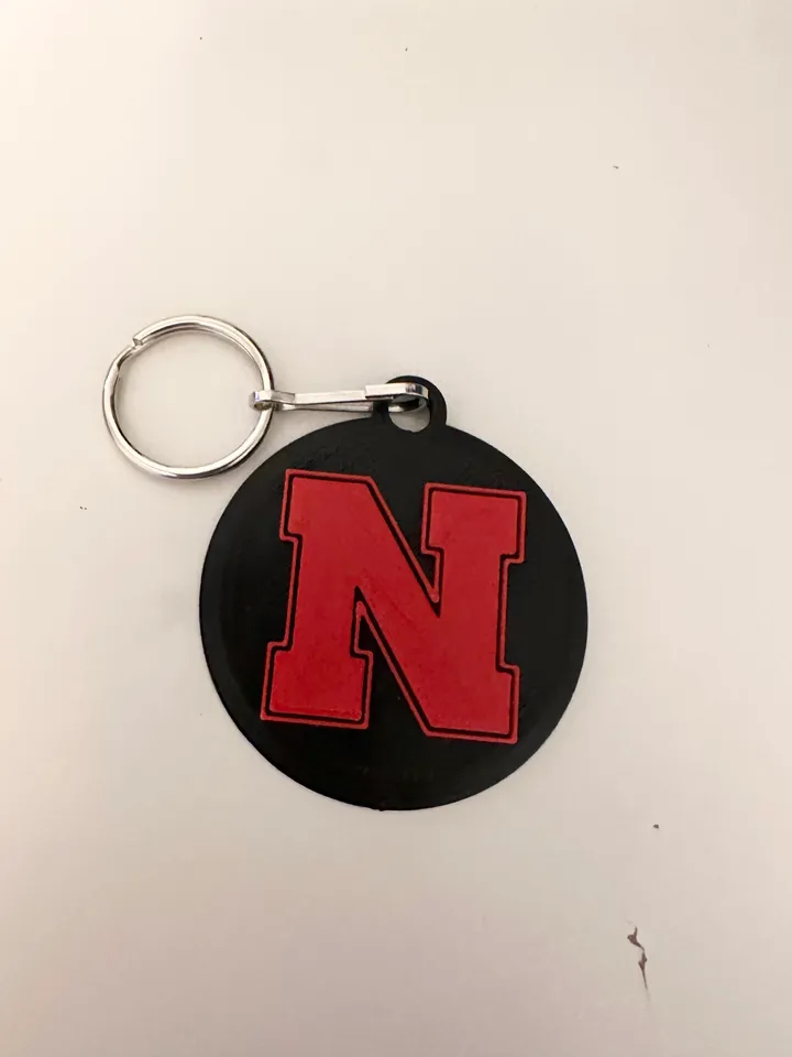 Nebraska Keychain by Epic3d | Download free STL model | Printables.com