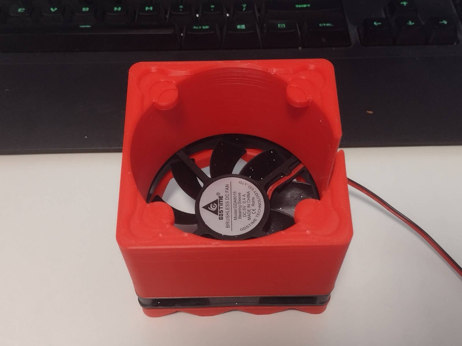 Fan Box Stand by Build_Me_Something | Download free STL model ...