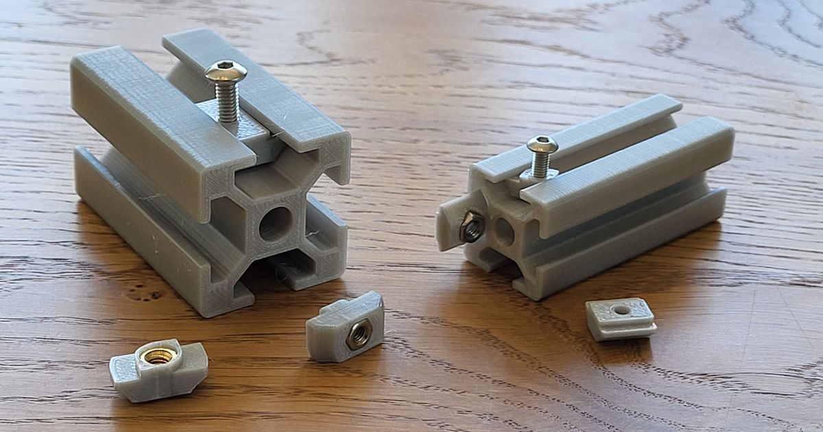 Aluminium Extrusion Nuts and T-Nuts od autora motivierteSocke ...