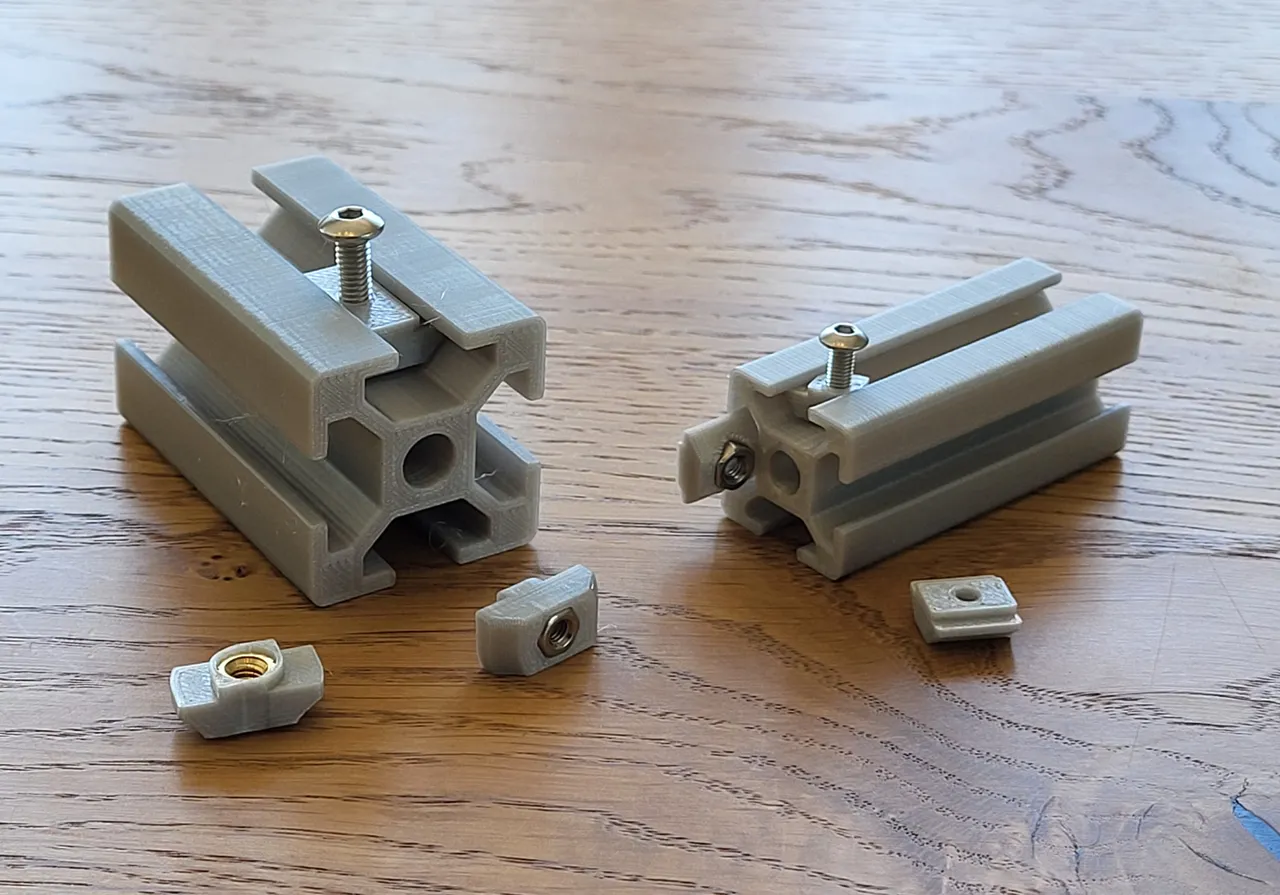 Aluminium Extrusion Nuts and T-Nuts by motivierteSocke | Download free ...