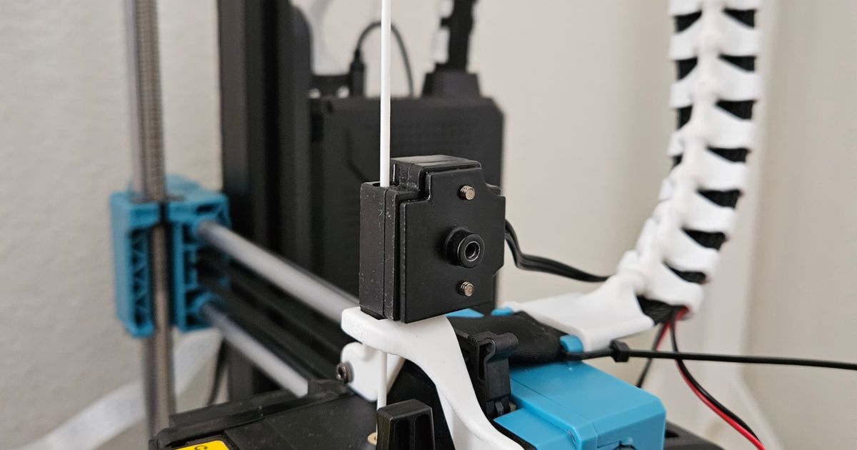 SV06 Plus filament runout mount by Breakmate | Download free STL model ...