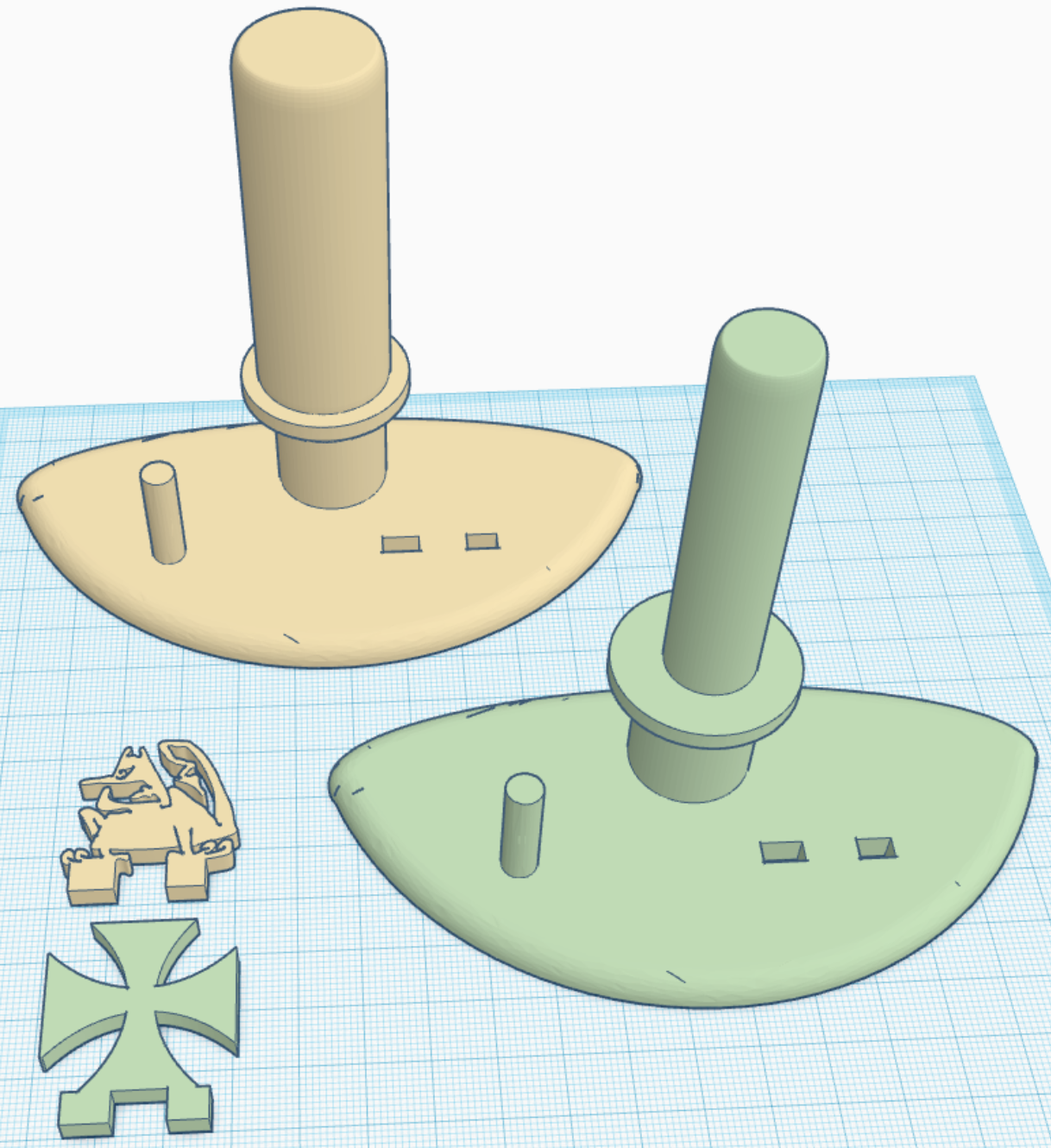 Estes Model Rocket Stands for Goblin and Der Red Max Kits by David Frey ...