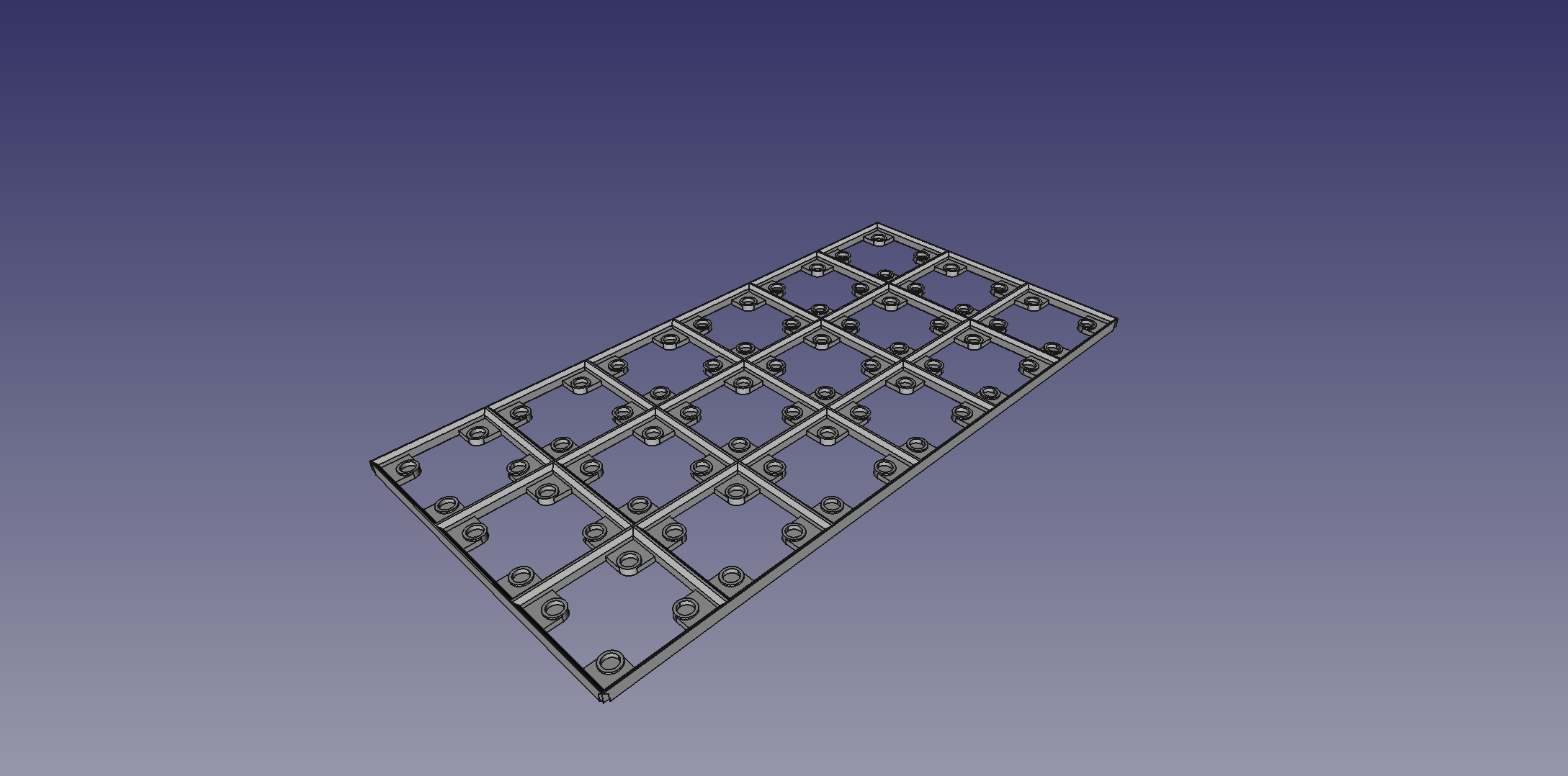 In3D FreeGrid 3x1, 3x2, 3x3, 3x4, 3x5, 3x6 Base Grids by In3Dca ...