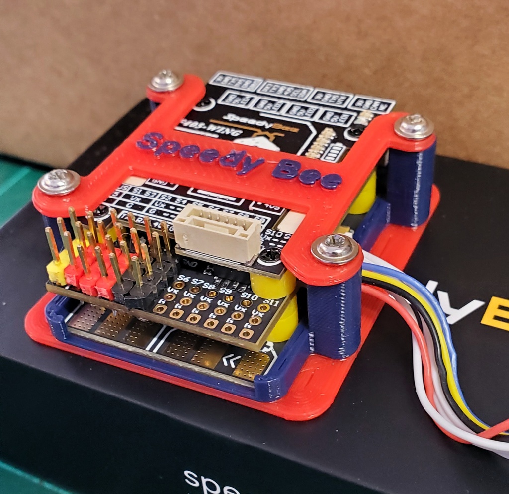 Speedy Bee F405 Wing Mounting Case by Keith Whitehead | Download free ...