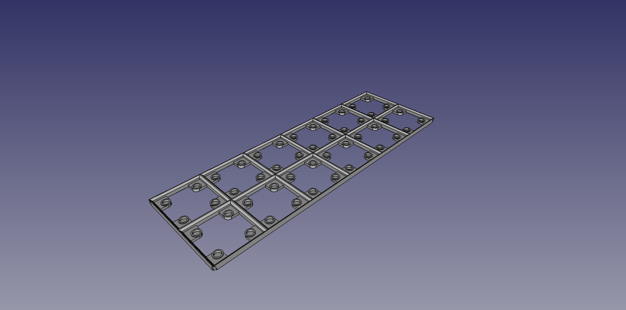 In3D FreeGrid 6x1, 6x2, 6x3, 6x4, 6x5, 6x6 Base Grids by In3Dca ...