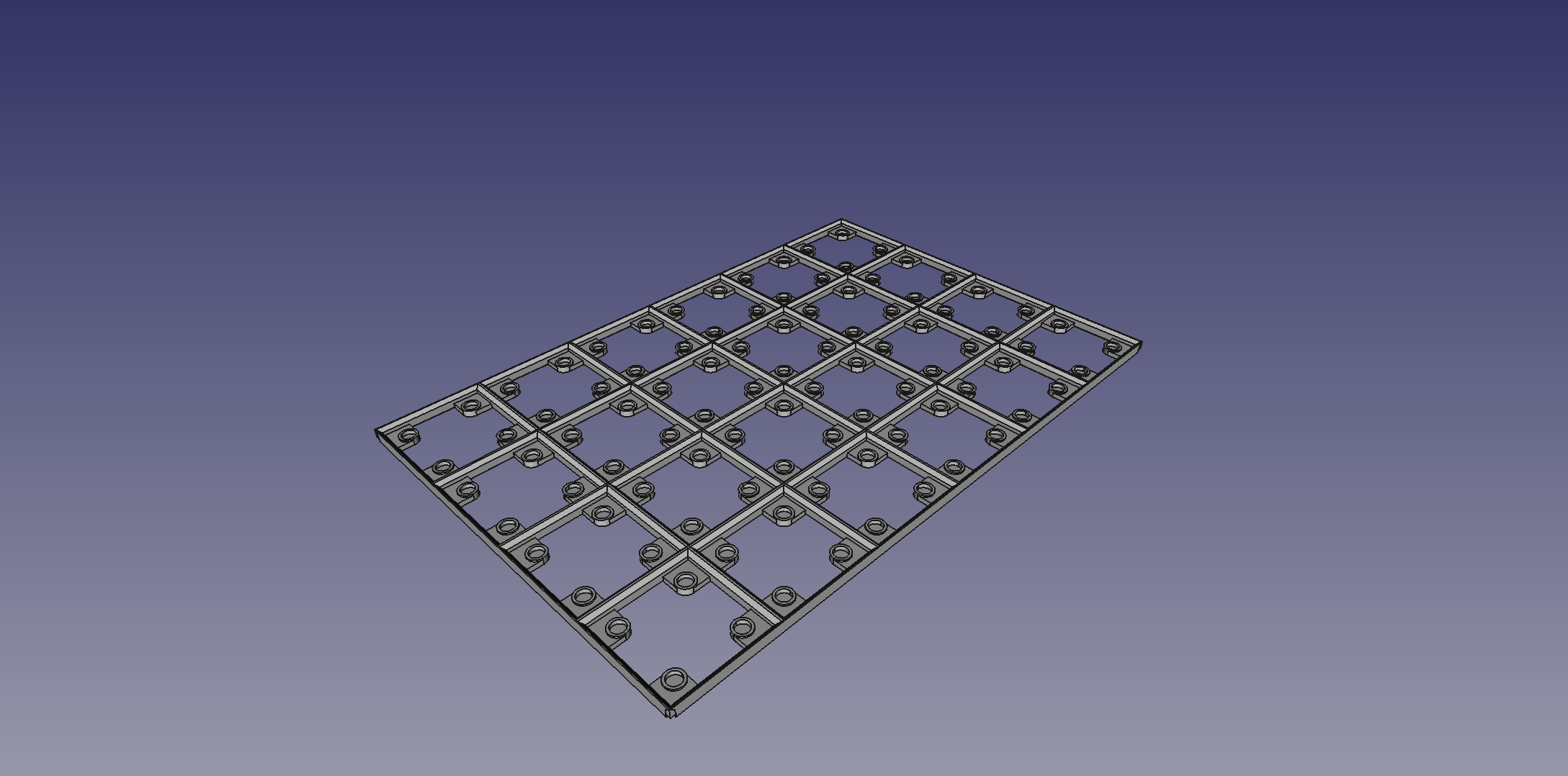 In3D FreeGrid 6x1, 6x2, 6x3, 6x4, 6x5, 6x6 Base Grids by In3Dca ...