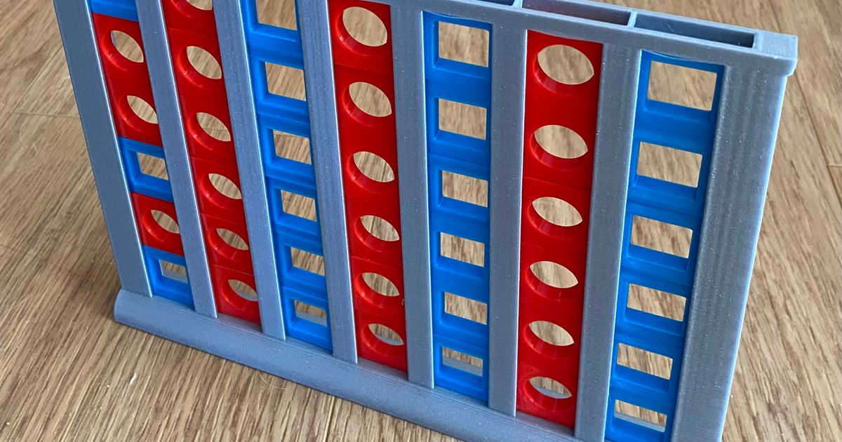 Connect four by Prowadnica Foundation | Download free STL model ...