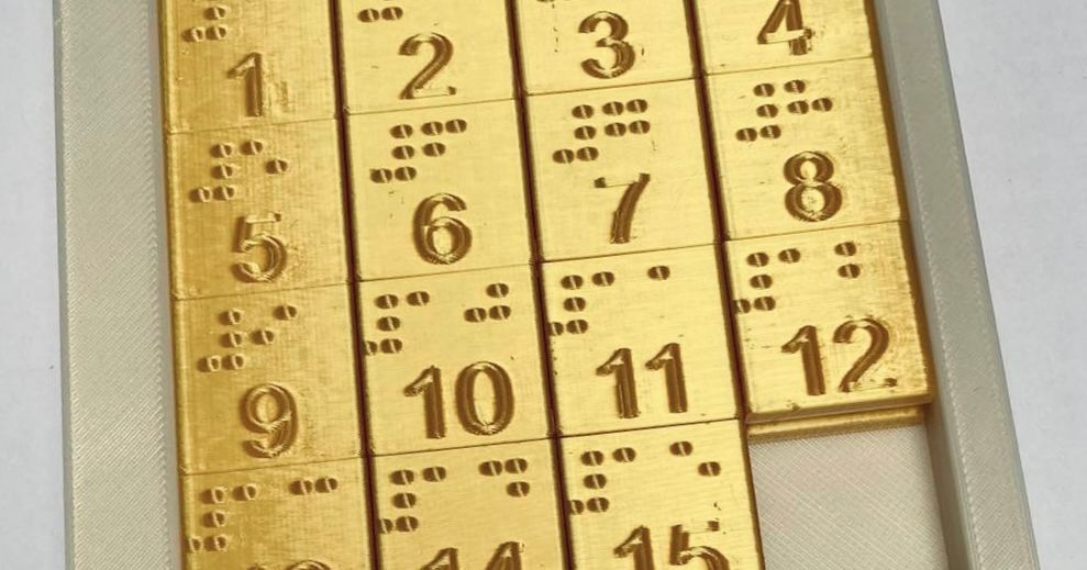 Braille Fifteen puzzle game by Prowadnica Foundation | Download free ...