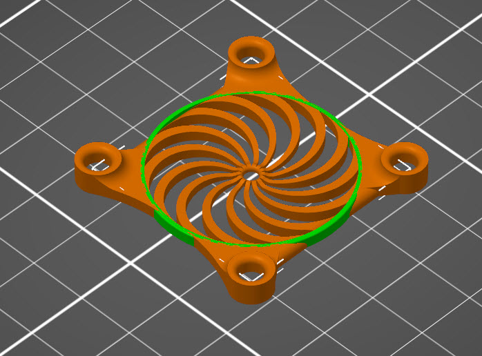 Fan Cover Remix - 40mm by Luce | Download free STL model | Printables.com