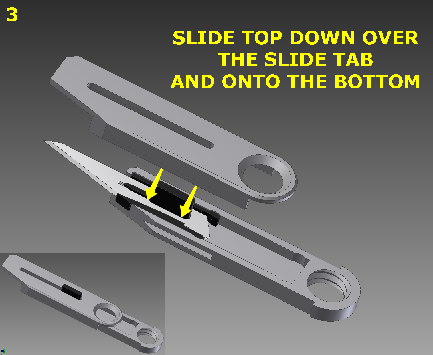 POCKET SCALPEL by biketiger | Download free STL model | Printables.com