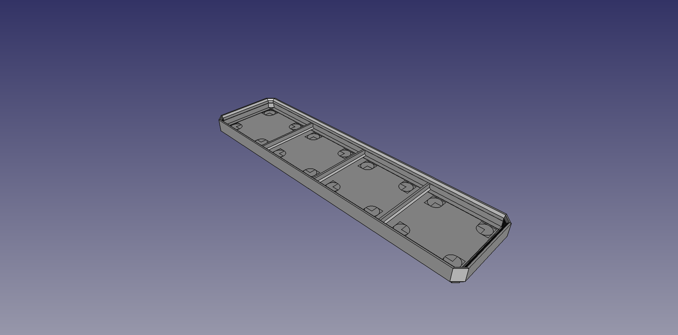 In3D FreeGrid 4x1x1 Boxes by In3Dca | Download free STL model ...