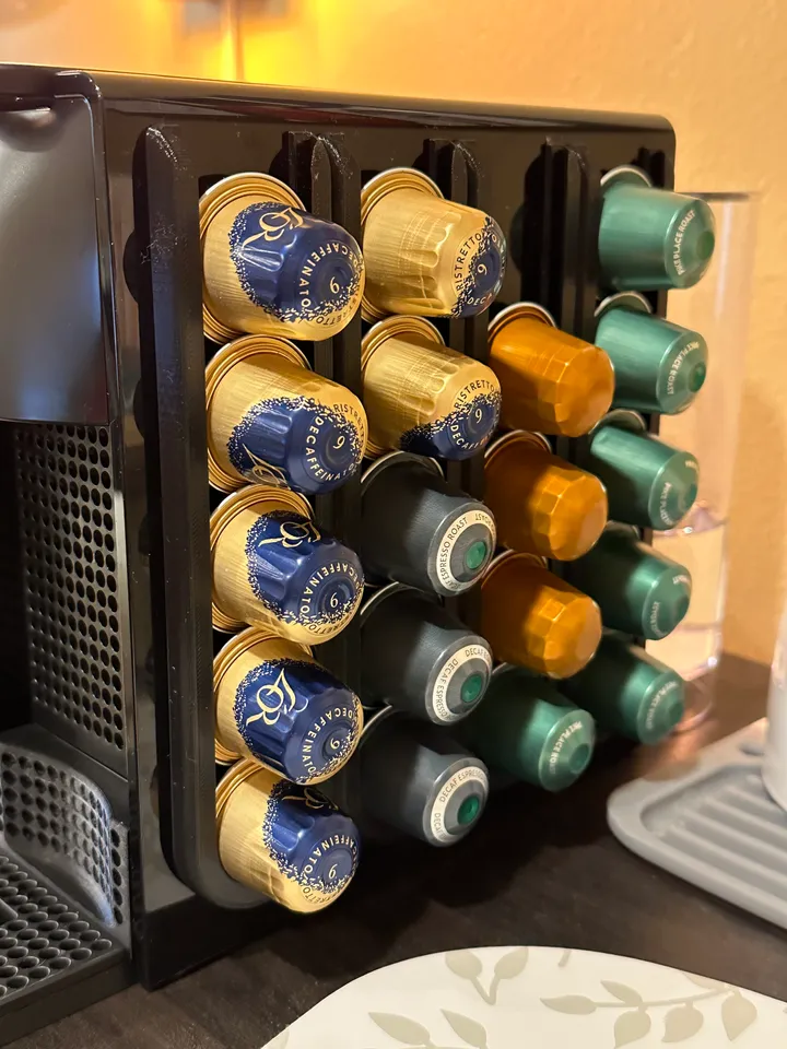 Nespresso Capsule Holder by SirCabbage | Download free STL model ...