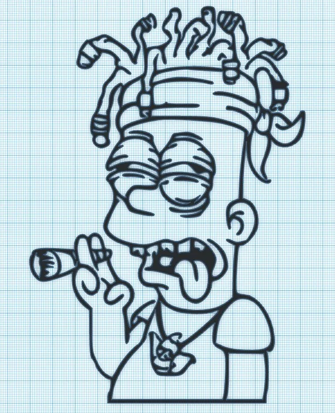 Trippy Rasta Drawings