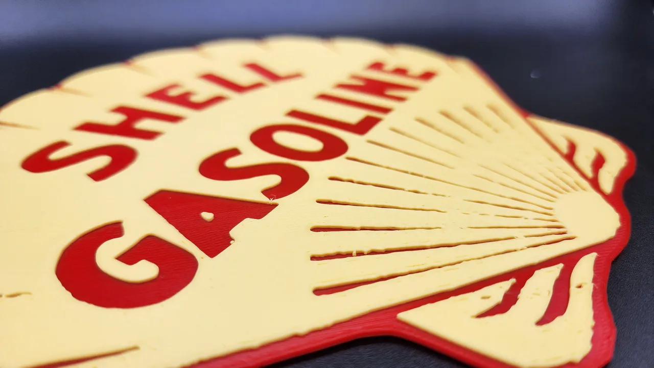 Vintage Shell Gasoline Sign 2 Colors by Triple G Workshop | Download ...