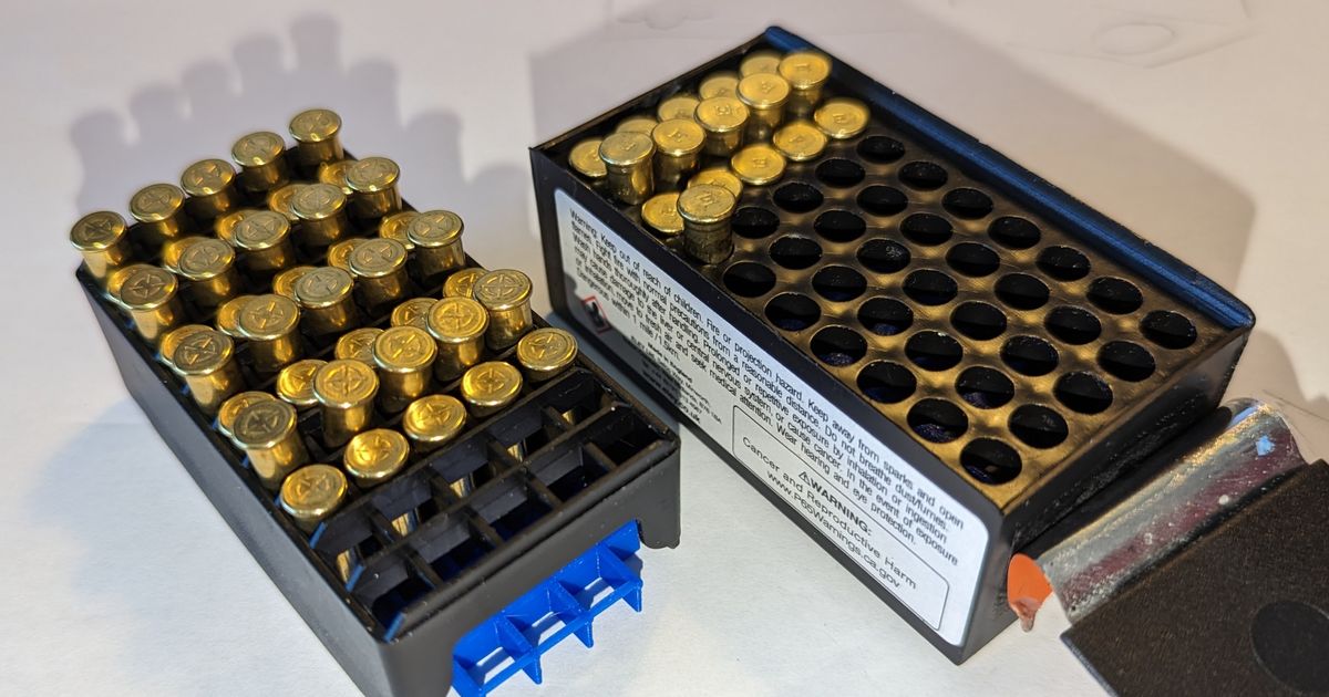 22LR Ammo Box Insert - For Bench Rest Single Shot loadin by Steve ...