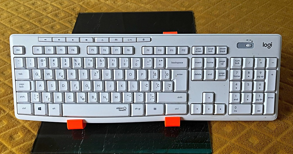 Keyboard stand by esox | Download free STL model | Printables.com