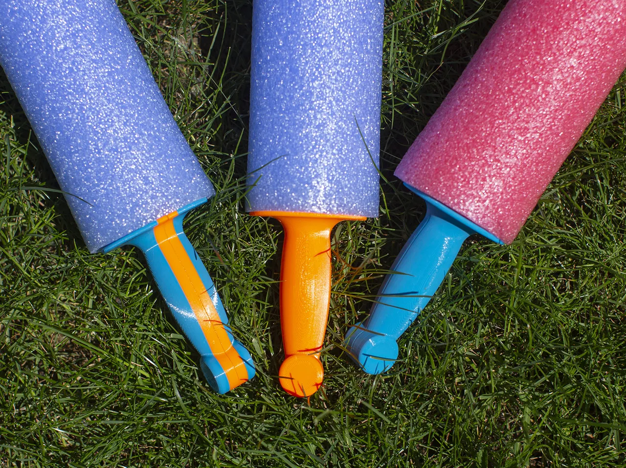 Sword handle for pool noodles by Martin | Download free STL model ...