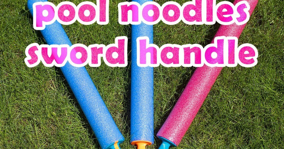 Sword handle for pool noodles by Martin | Download free STL model ...