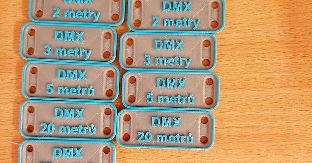DMX označovač kabelů by martin_pihrt | Download free STL model ...