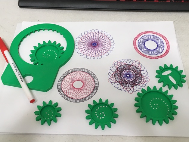 Spirograph (Ethan Makes Remix) by Benjamin Story | Download free STL ...