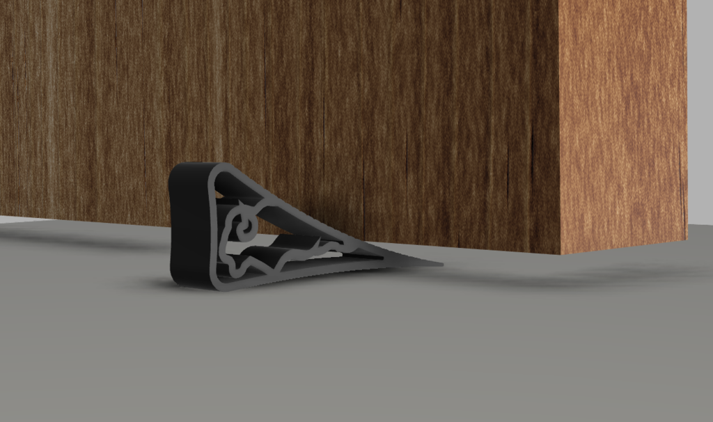 Door stopper (flexible) by Sea Bison | Download free STL model ...