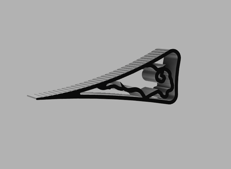 Door stopper (flexible) by Sea Bison | Download free STL model ...