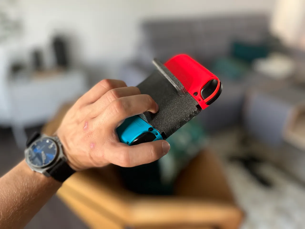 Nintendo Switch Joy-con Grip by Referentiel | Download free STL model ...