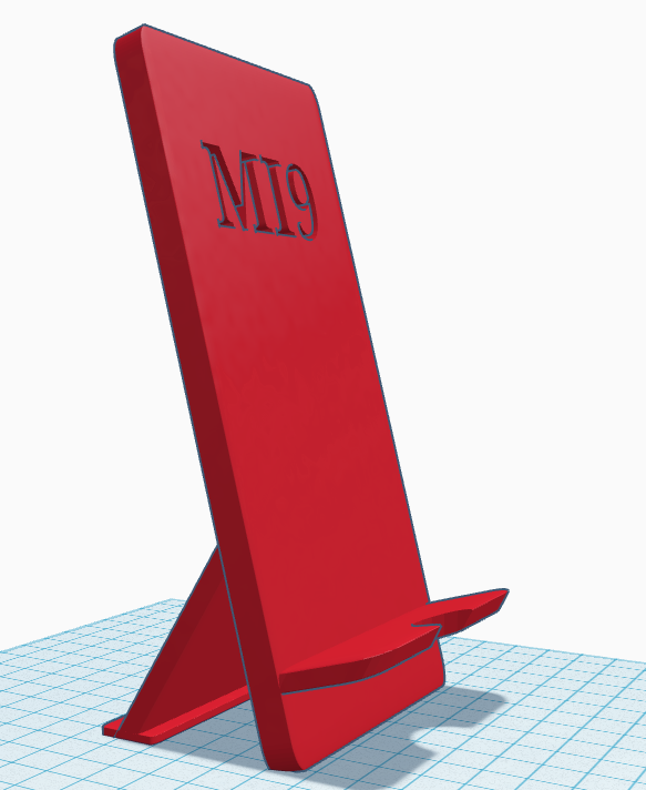 Phone holder mi9 by Stanislav Stano | Download free STL model ...