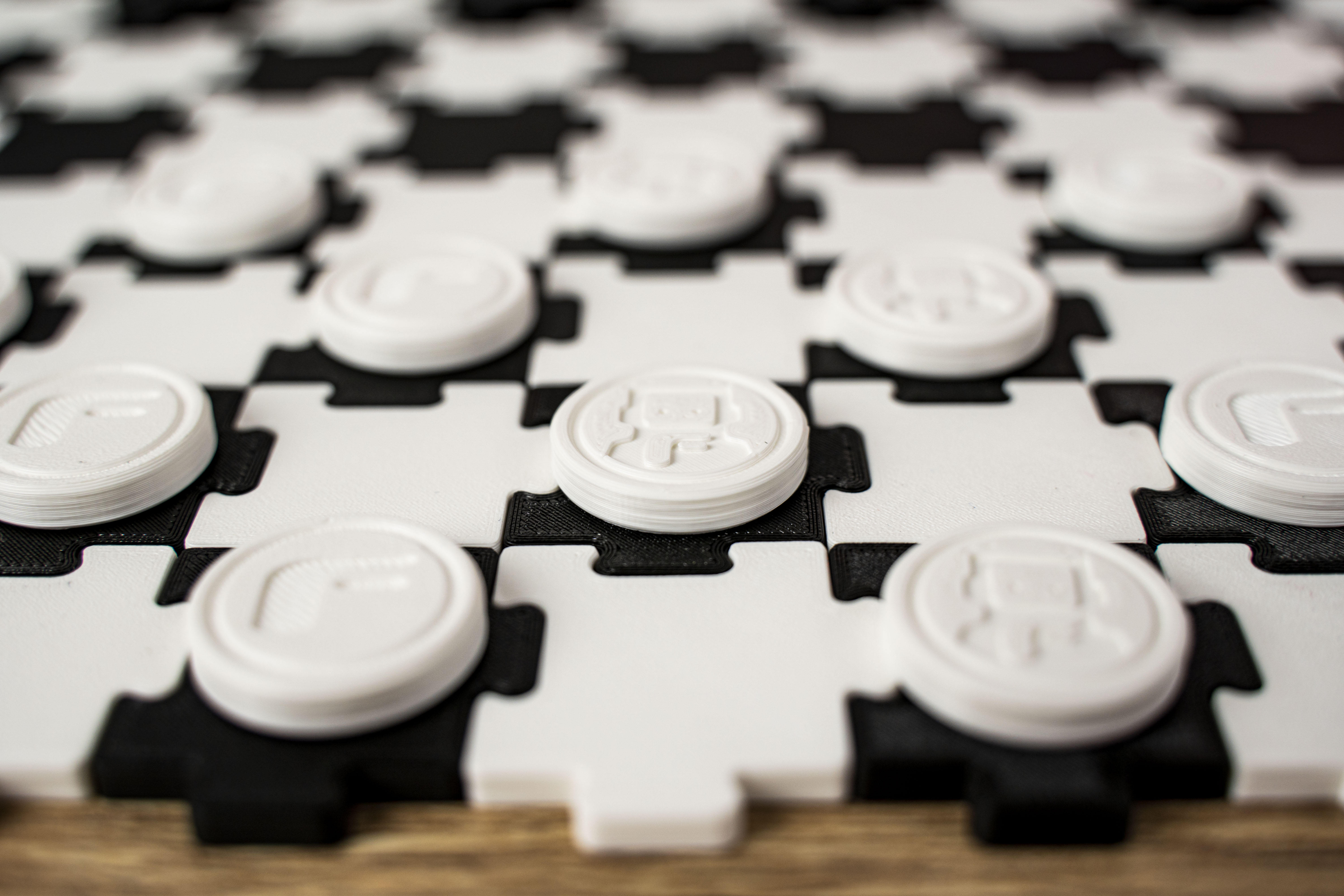 Puzzle Checkerboard by FormFutura B.V. | Download free STL model ...