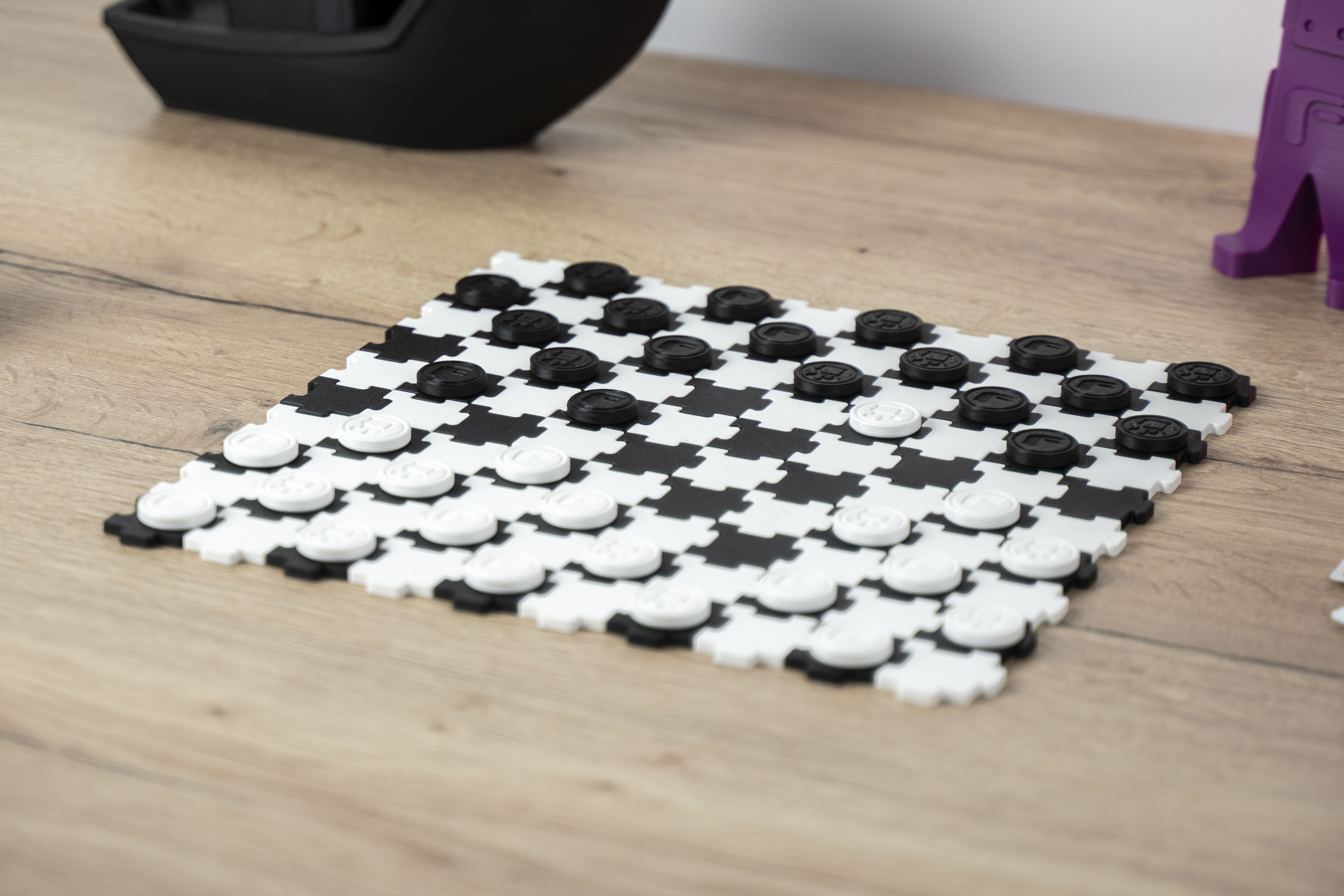 Puzzle Checkerboard by FormFutura B.V. | Download free STL model ...
