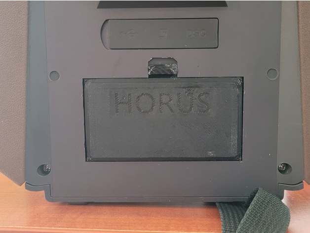 FrSky Horus X10s Battery Cover by MikeG. | Download free STL model ...