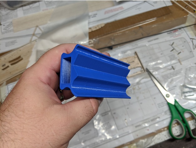 Balsa Wing Sanding Tool by MikeG. | Download free STL model ...