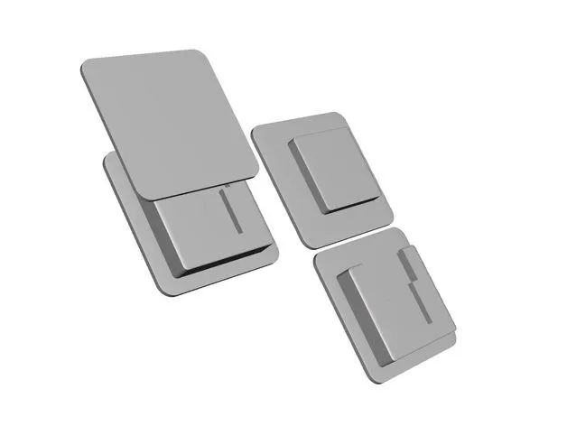 Slide Together Mounting System by Orangemn6 | Download free STL model ...