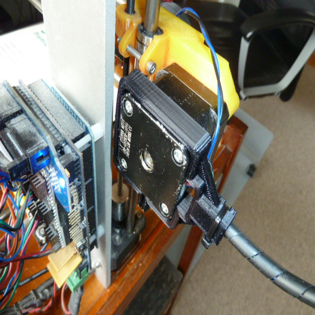 NEMA17 Cable Support in OpenSCAD by David_J | Download free STL model ...