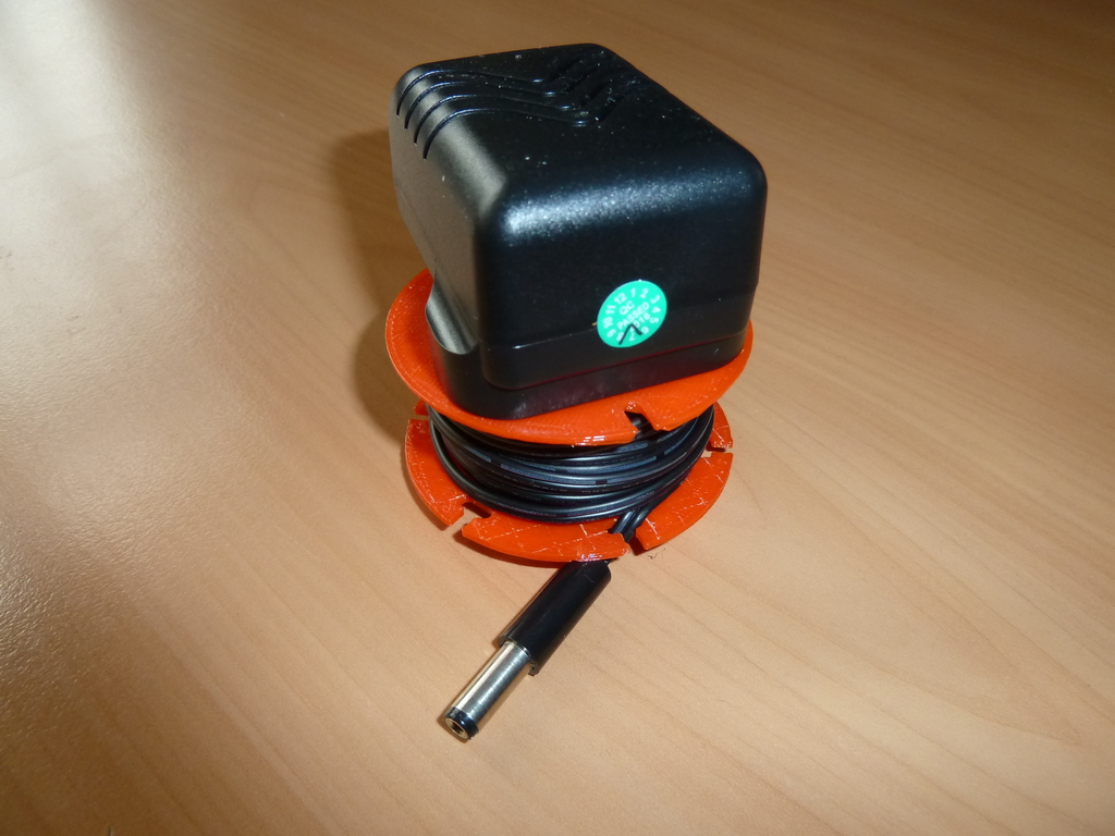 Wall Wart/PSU Cable Tidy by David_J | Download free STL model ...