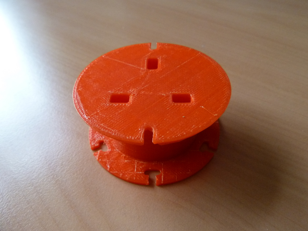 Wall Wart/PSU Cable Tidy by David_J | Download free STL model ...