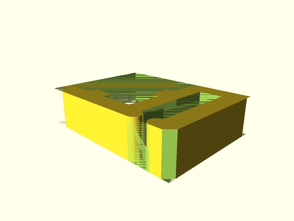 2020 cable guide (OpenSCAD) by David_J | Download free STL model ...