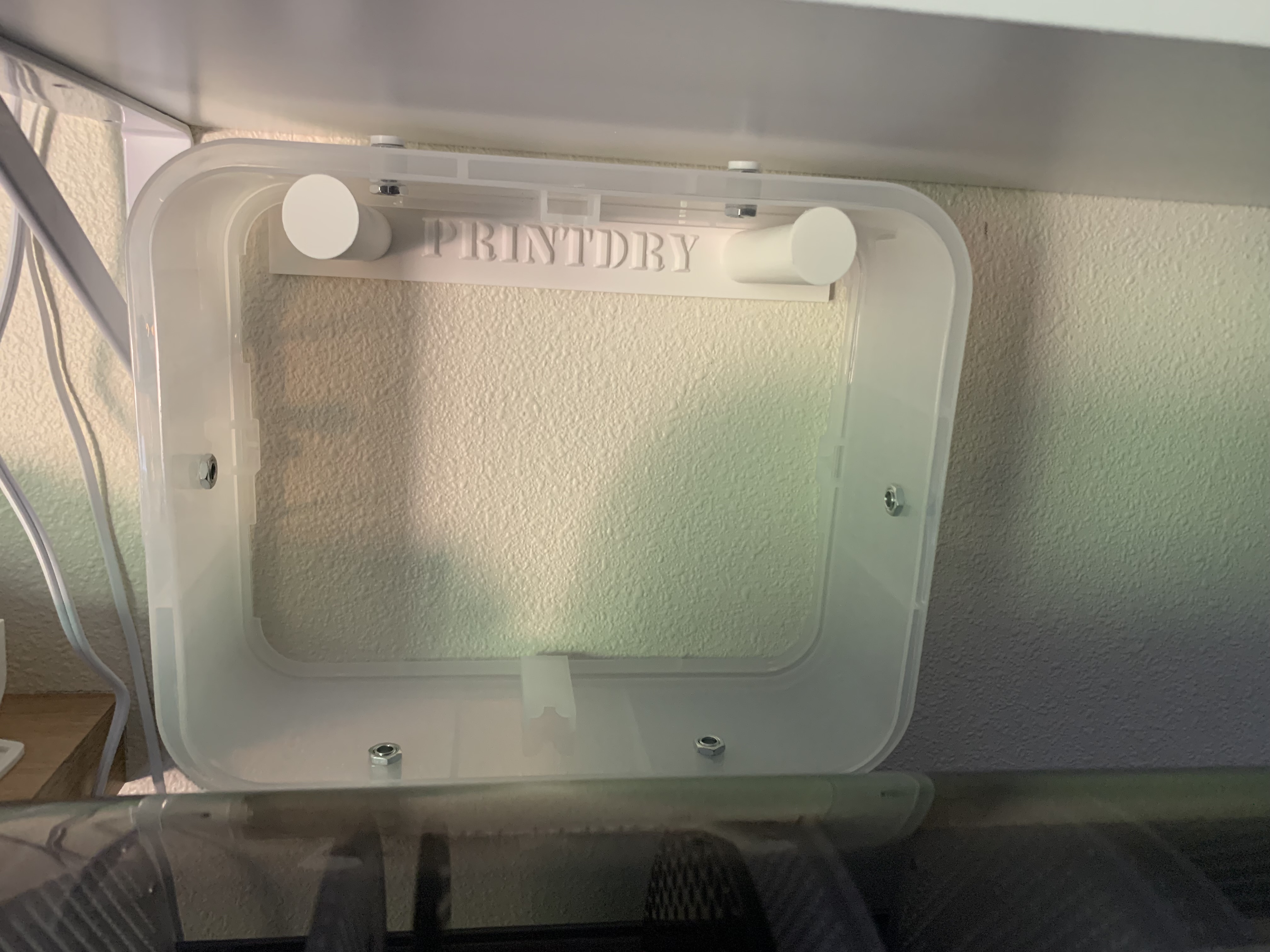 PrintDry Wall Mount Tray Holder by Kris Anderson | Download free STL ...