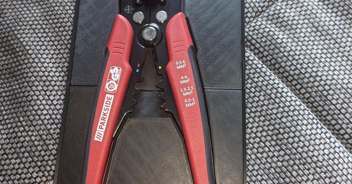 Gridfinity Parkside Crimping Tool 3x6 By Xaqua Download Free Stl