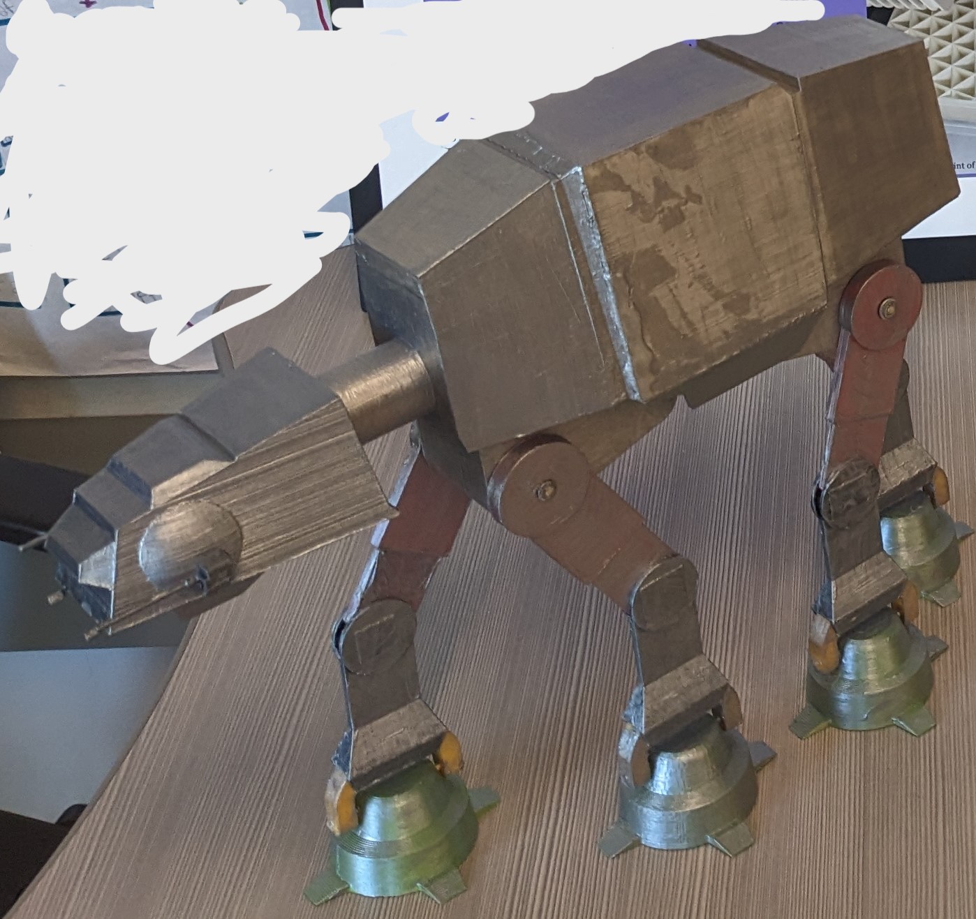 AT-AT - 1:140 Scale Model by BeeN | Download free STL model ...