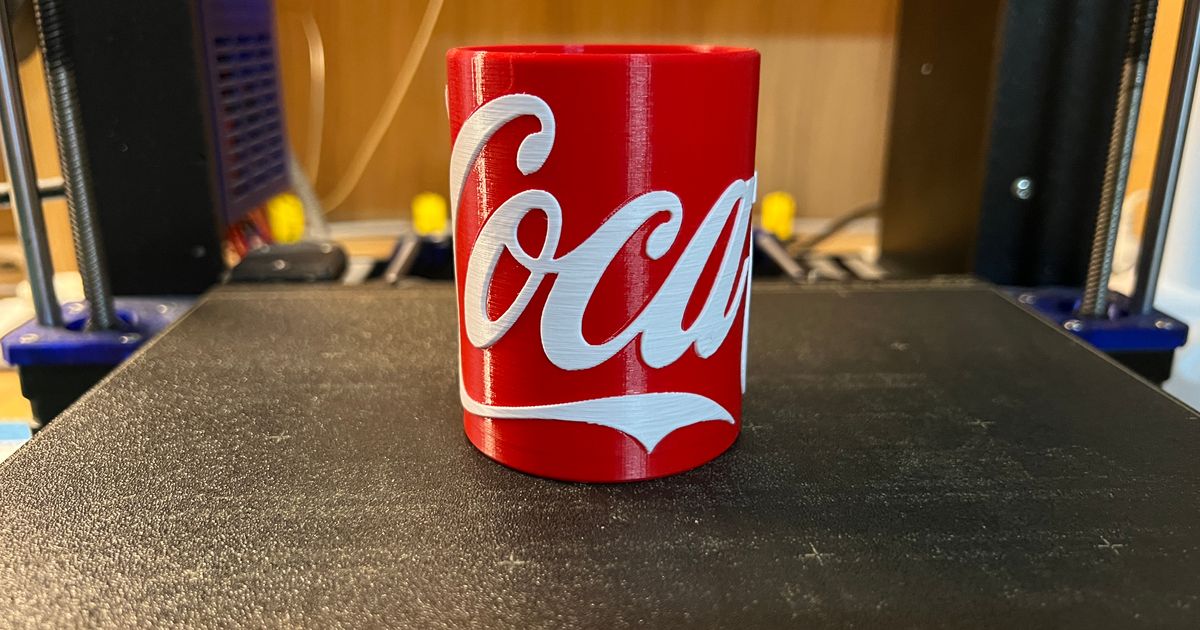 Coca-Cola Cup by muddymaker | Download free STL model | Printables.com