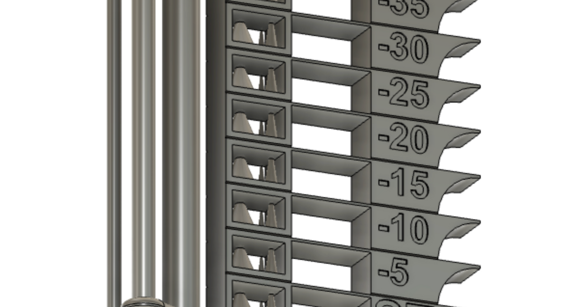 Temp & Stringing tower for 0.3 layer by SYNCPRINTING | Download free ...