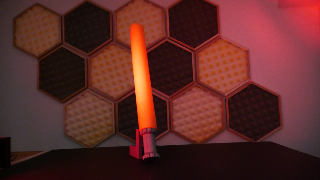 Mini Lightsaber (Pool Noodle Lightsaber) by Embrace Making | Download ...