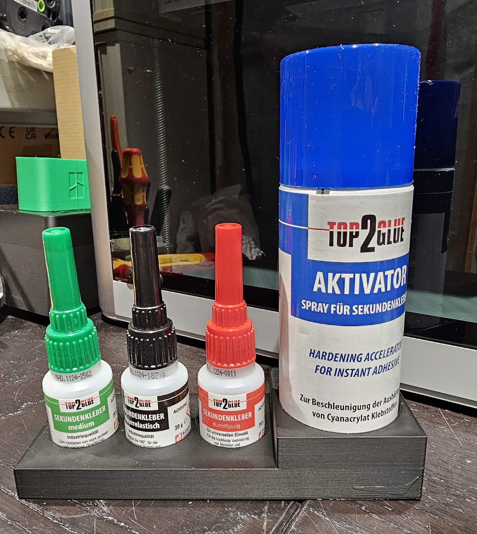 Superglue and Activator Holder by Duske Technologies | Download free ...