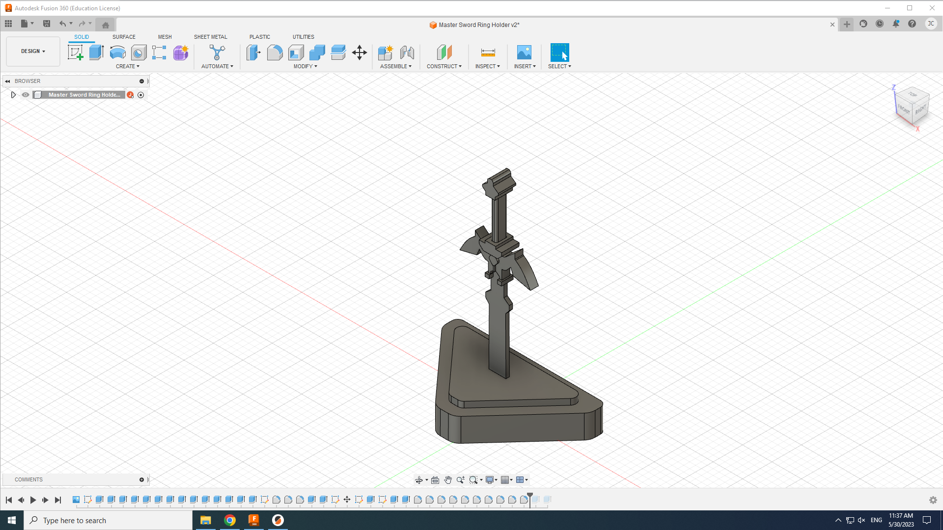 Master Sword by Jake the Cake Lover | Download free STL model ...