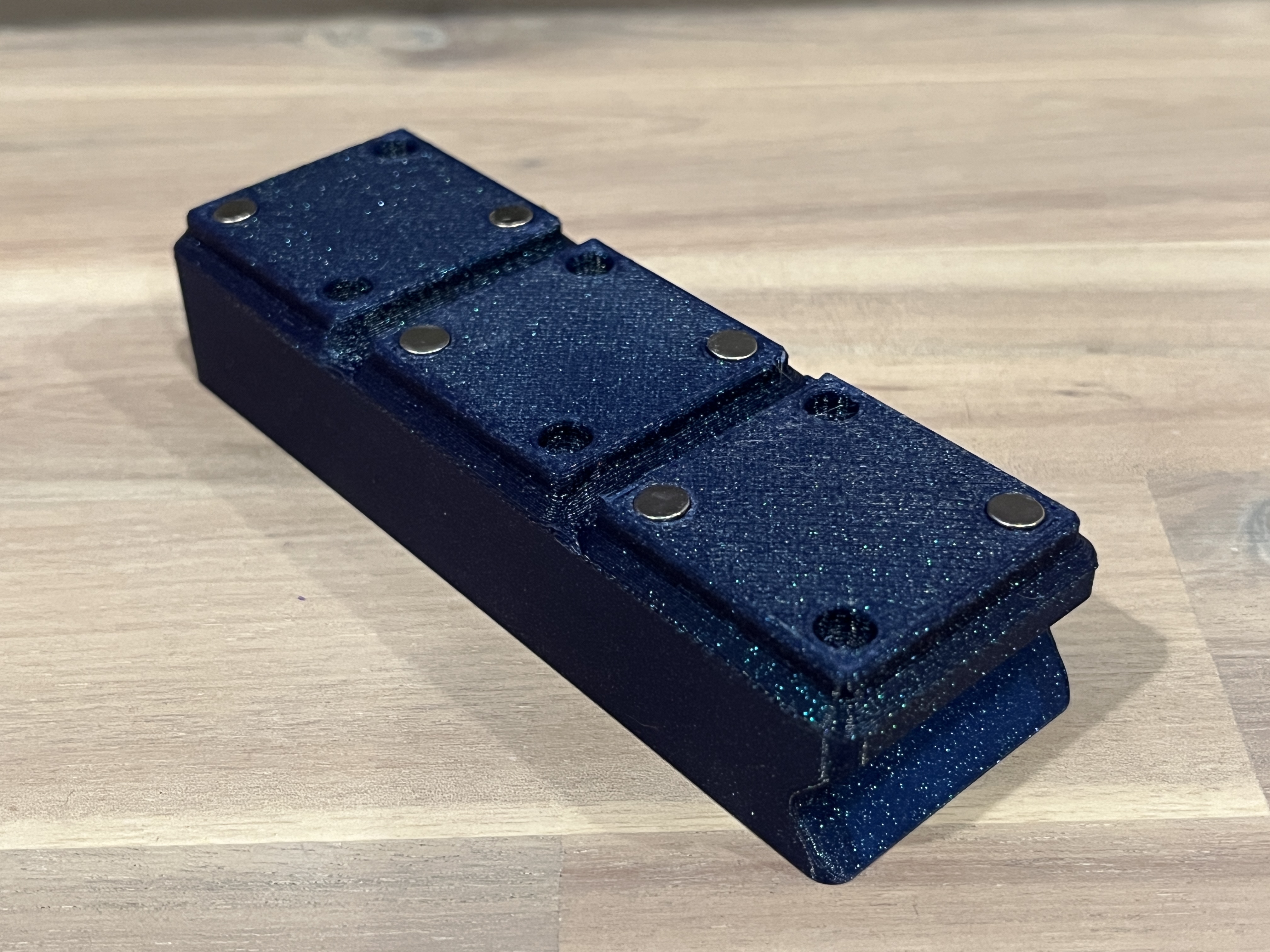 1x3 Short Vase Mode Gridfinity Bin With Magnets By Landon Campbell