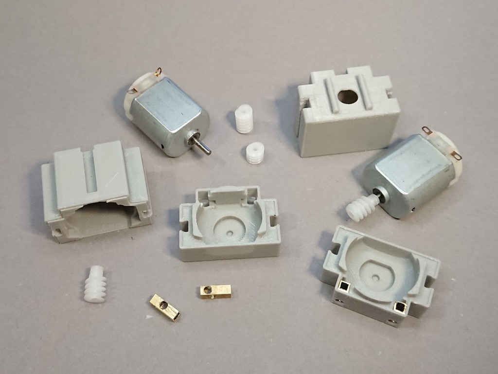 Quite small motor (QS-Motor) for fischertechnik by juh | Download free ...