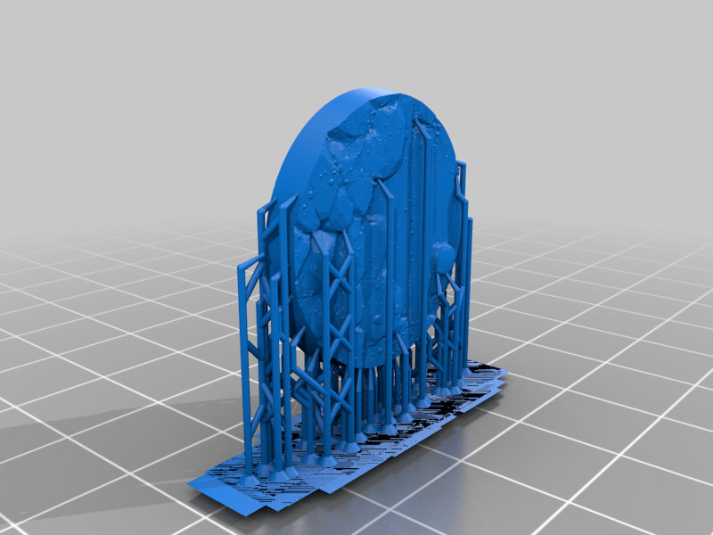 Decorative Bases Ruins Set by DakkaDakka Store | Download free STL ...