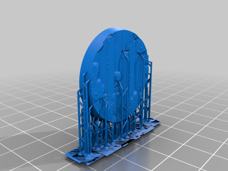 Decorative Bases Ruins Set by DakkaDakka Store | Download free STL ...